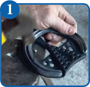 Half Mesh Hoof Pad - DECRON HORSE CARE